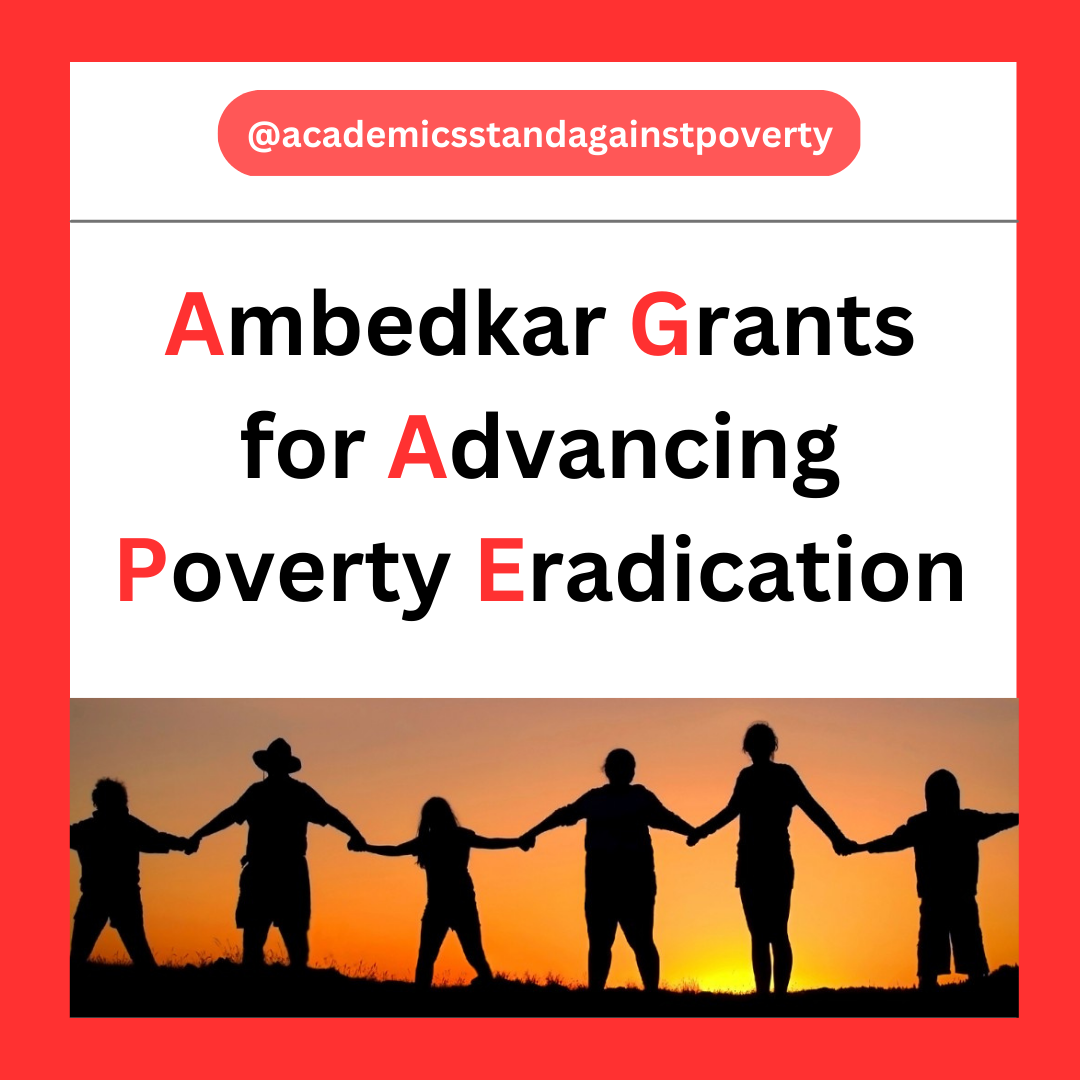 AGAPE – ASAP – Academics Stand Against Poverty